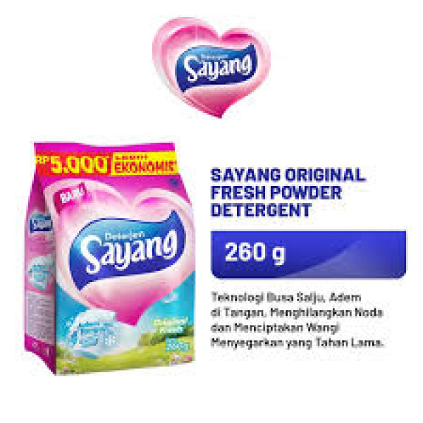 Dutalia - SAYANG DETERGEN PWD ORIG FRESH 260G