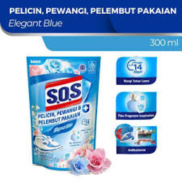 Dutalia - SOS PELICIN PEWANGI PLBT ELEGANT BLU RFL 300ML