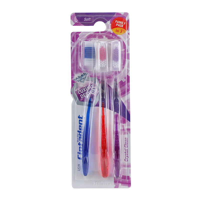Dutalia - CIPTADENT TOOTHBRUSH CRYSTAL CLEAN MEDIUM 3PCS