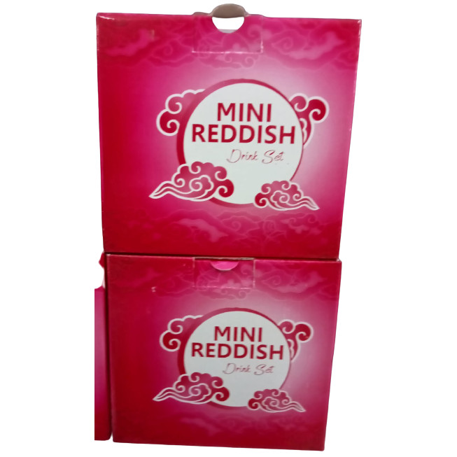 Dutalia - GELAS MINI REDIS TEKO 4 GELAS