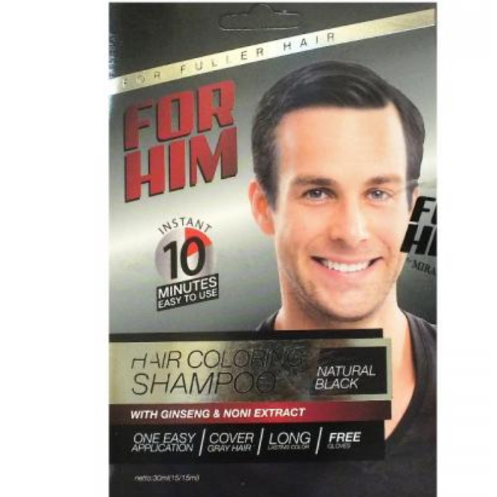 Dutalia - FOR HIM SEMIR SHAMPO 30ML NATURAL BLACK