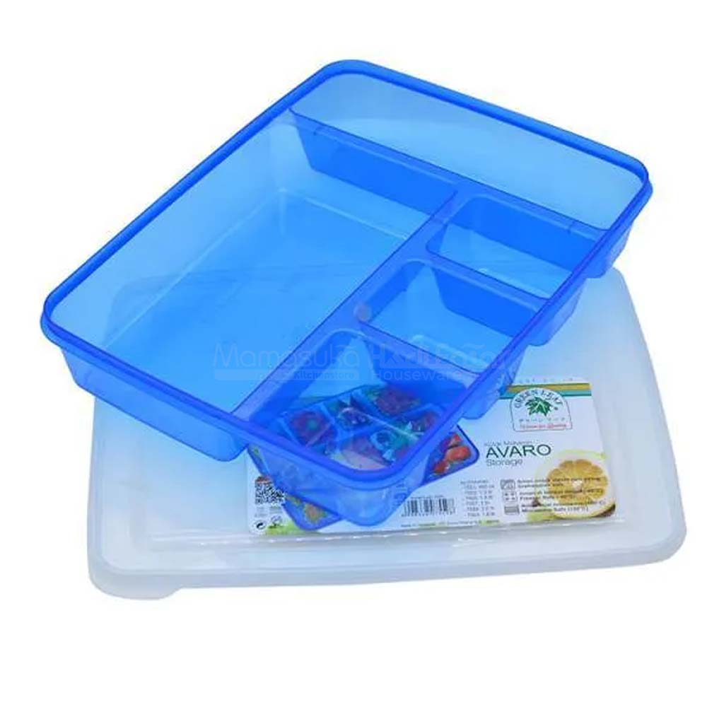 Mamasuka Kitchenstore - GREEN LEAF LUNCH BOX AVARO 7559 (48)