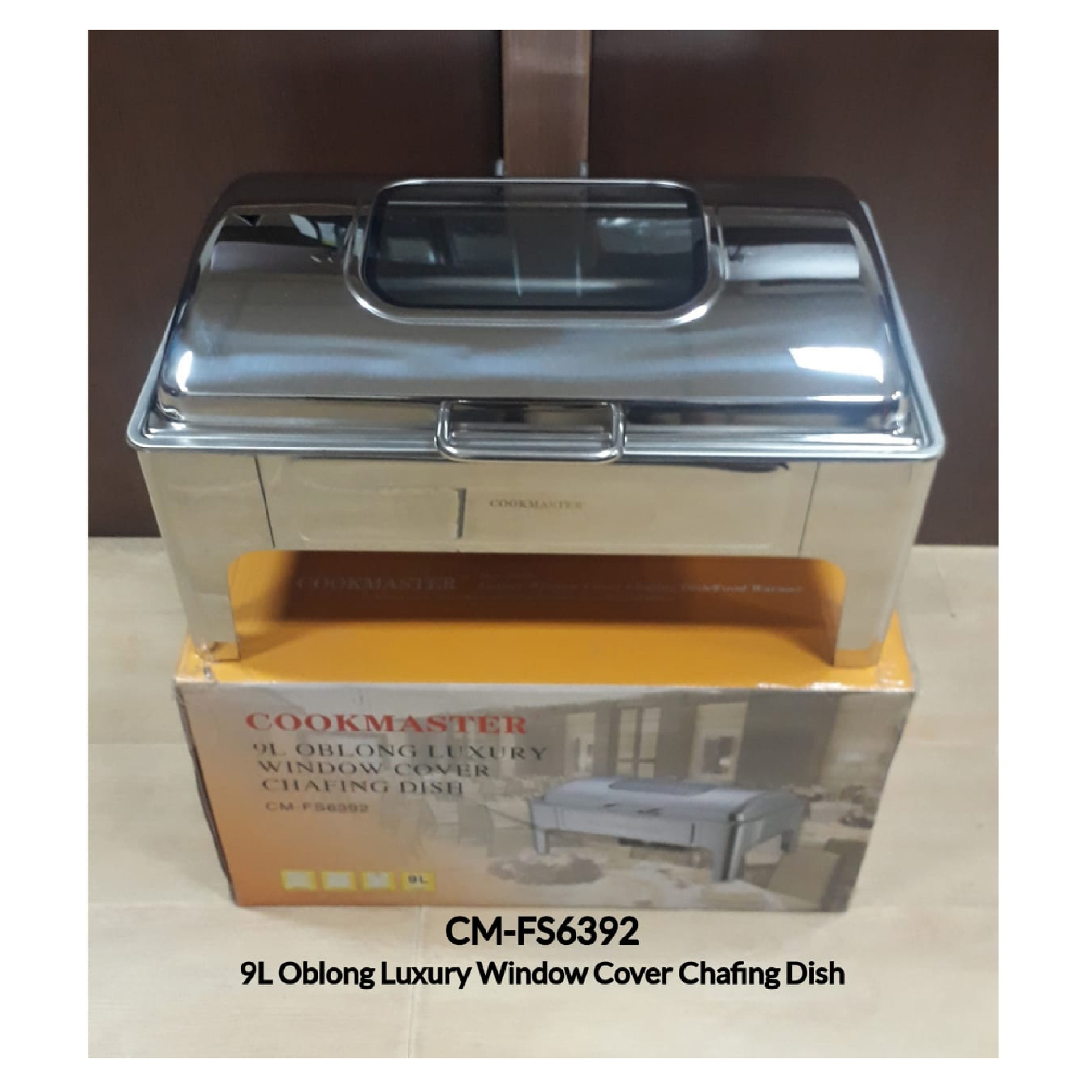 Mamasuka Kitchenstore - COOKMASTER ROUND CHAFING DISH 6L LUX WINDOW ...