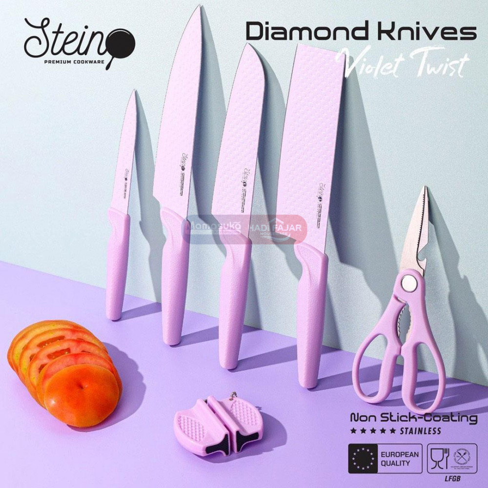 Mamasuka Kitchenstore - STEIN COOKWARE DIAMOND KNIFE SET