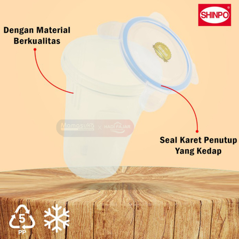 Mamasuka Kitchenstore - SHINPO TOPLES CLACK 2360ML SIP 544L(72)