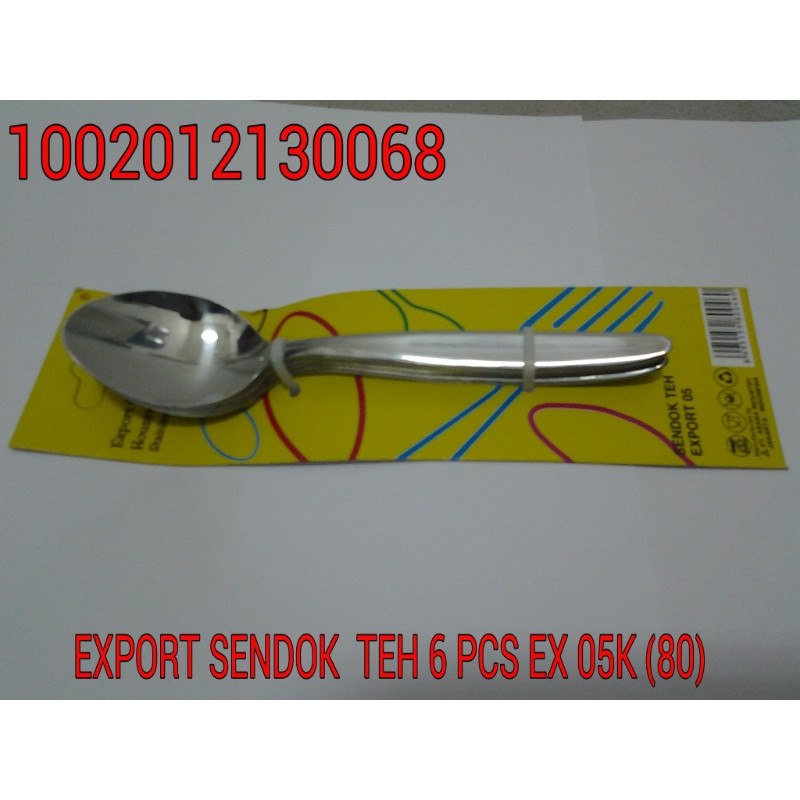 Mamasuka Kitchenstore - EXPORT SENDOK TEH 6 PCS EX 05K (80)