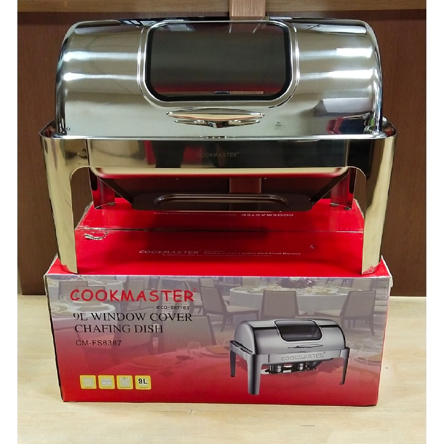 Mamasuka Kitchenstore - COOKMASTER RECT CHAFING DISH 9L CMFS6387
