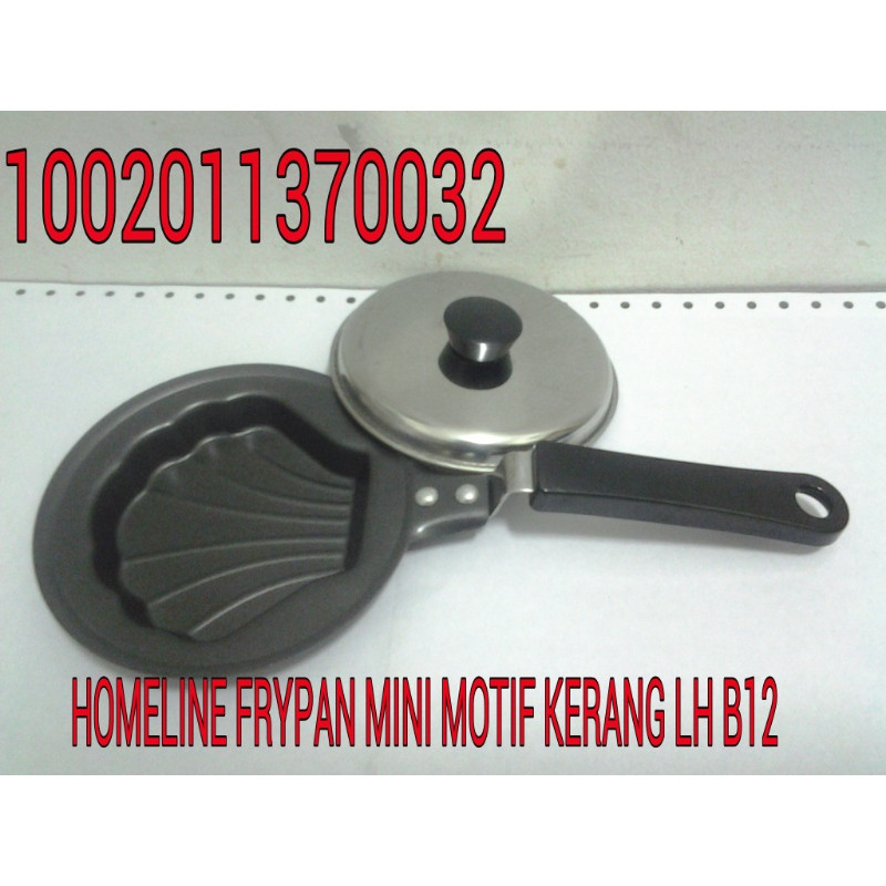 Mamasuka Kitchenstore - HOMELINE FRYPAN MINI MOTIF KERANG LH B12