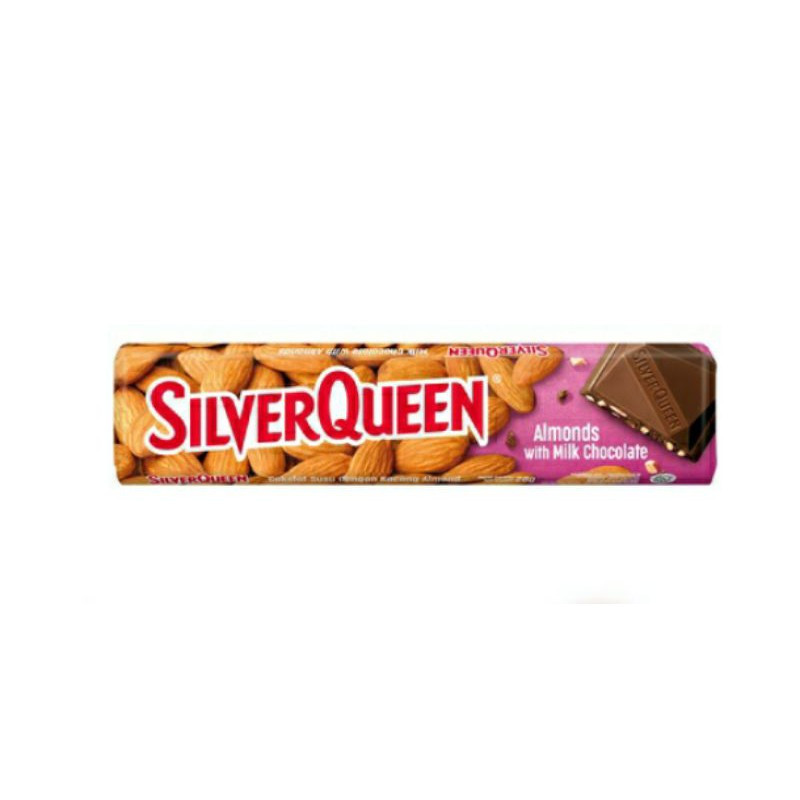 Mega Swalayan - SILVER QUEEN ALMOND 55G X 10