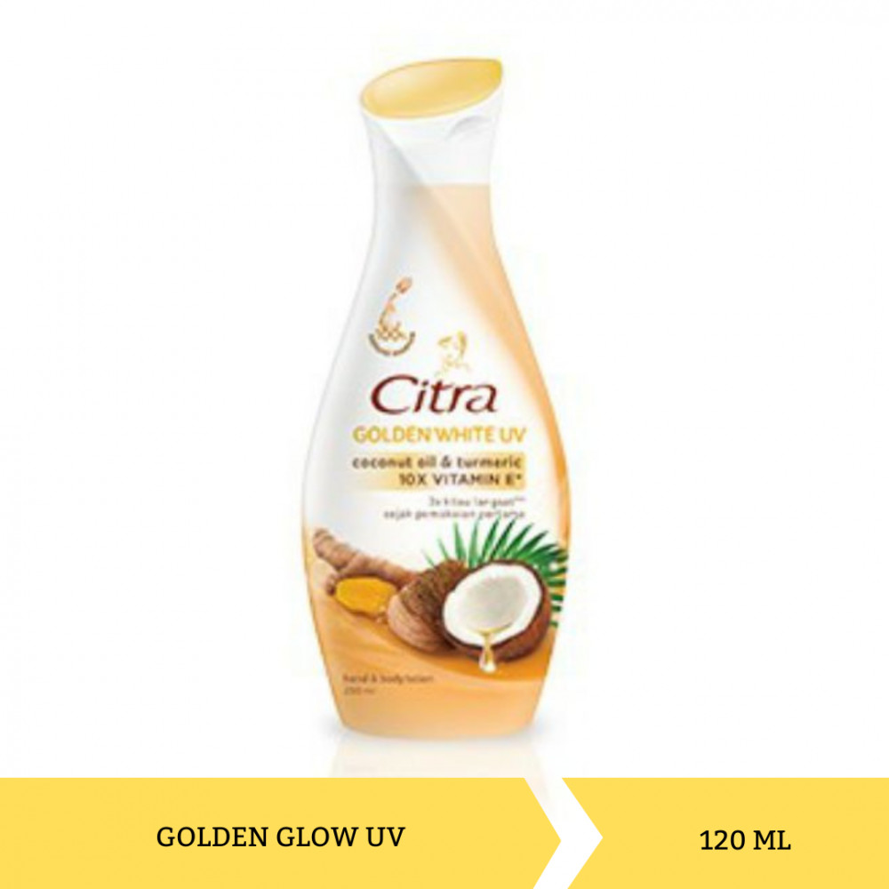 Mega Swalayan - CITRA HBL GOLDEN WHT UV COCONUT OIL 120ML-DNR