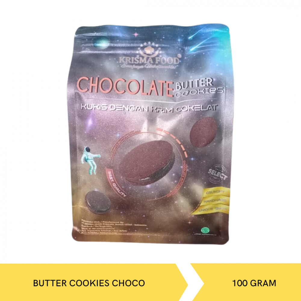 Mega Swalayan - KRISMA FOOD BUTTER COOKIES CHOCO 100G X 24