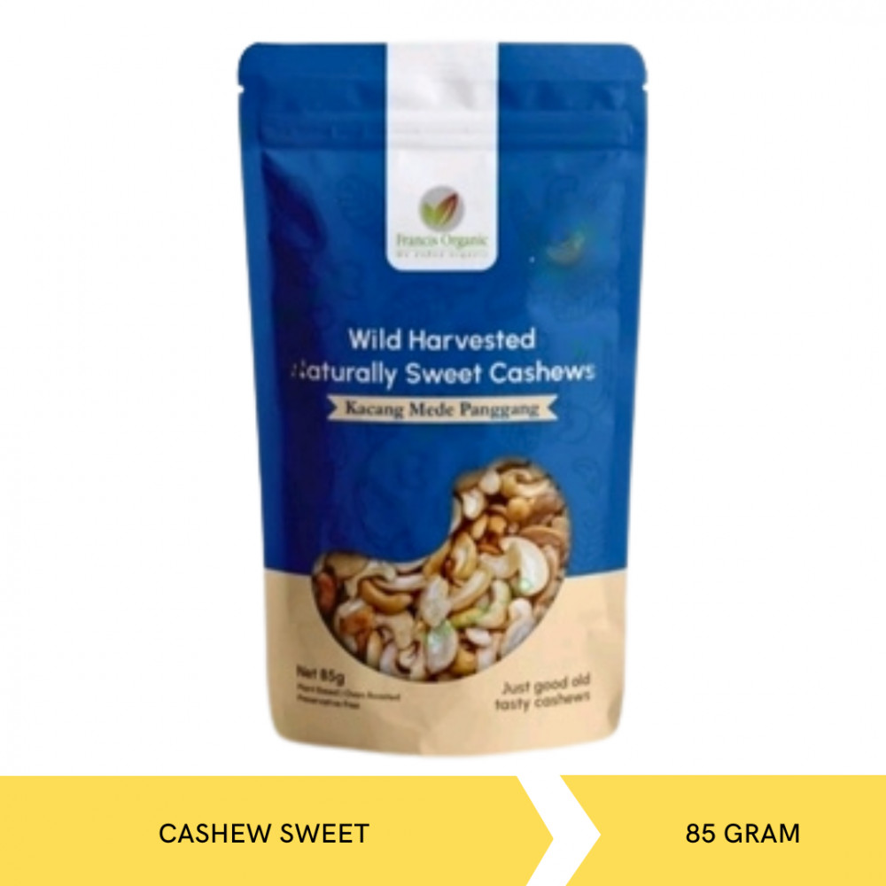 Mega Swalayan - FRANCIS ORG. CASHEW SWEET 85GX30