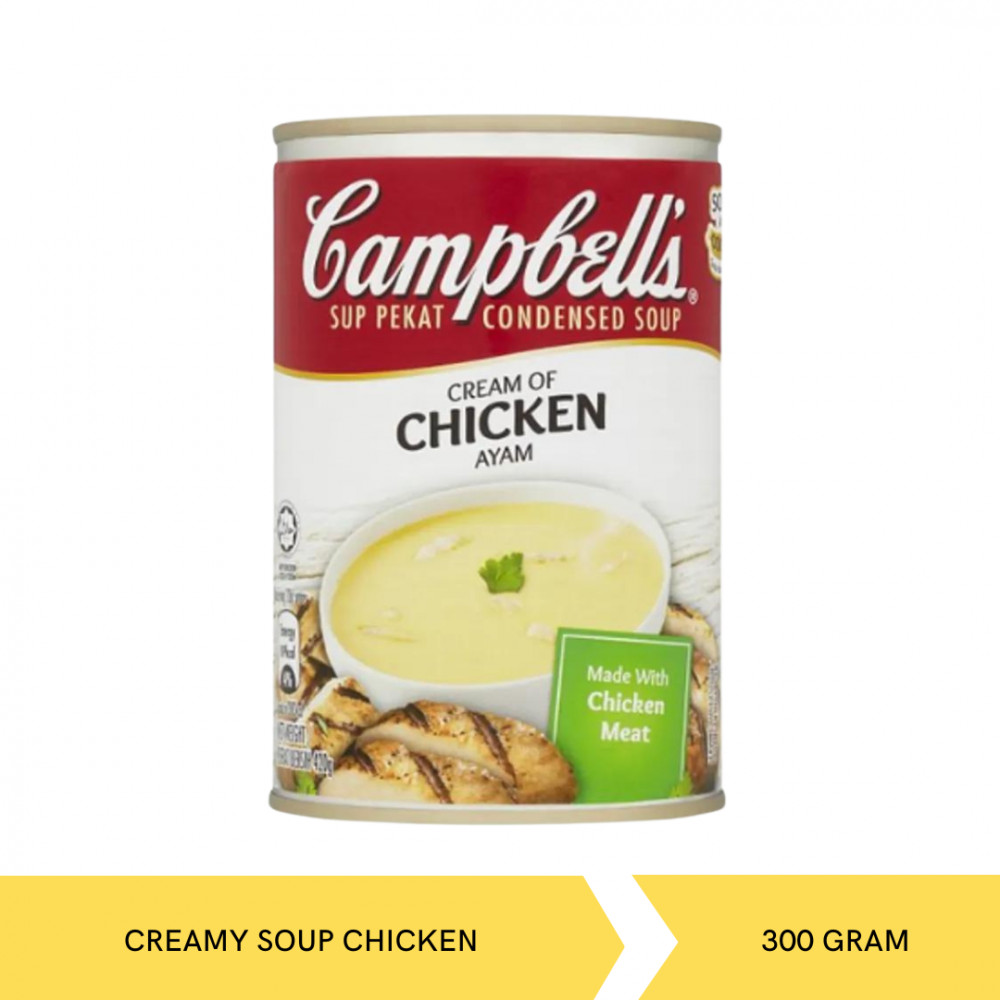 Mega Swalayan - CAMPBELL`S CREAMY SOUP CHICKEN 300GX24