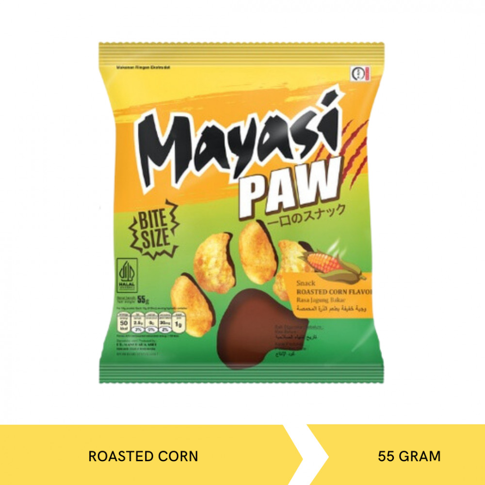 Mega Swalayan - MAYASI PAW BITE ROASTED CORN 50G X 30