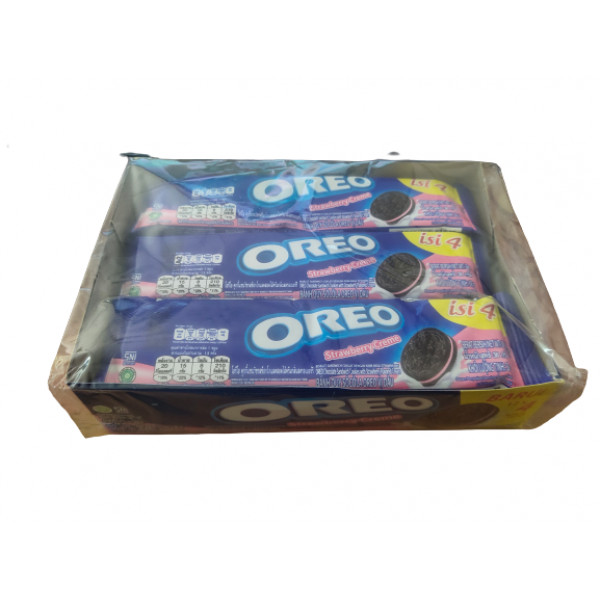 Mega Swalayan - KRAFT OREO STRAW CREAM KTK 331.2G/12`S X 12