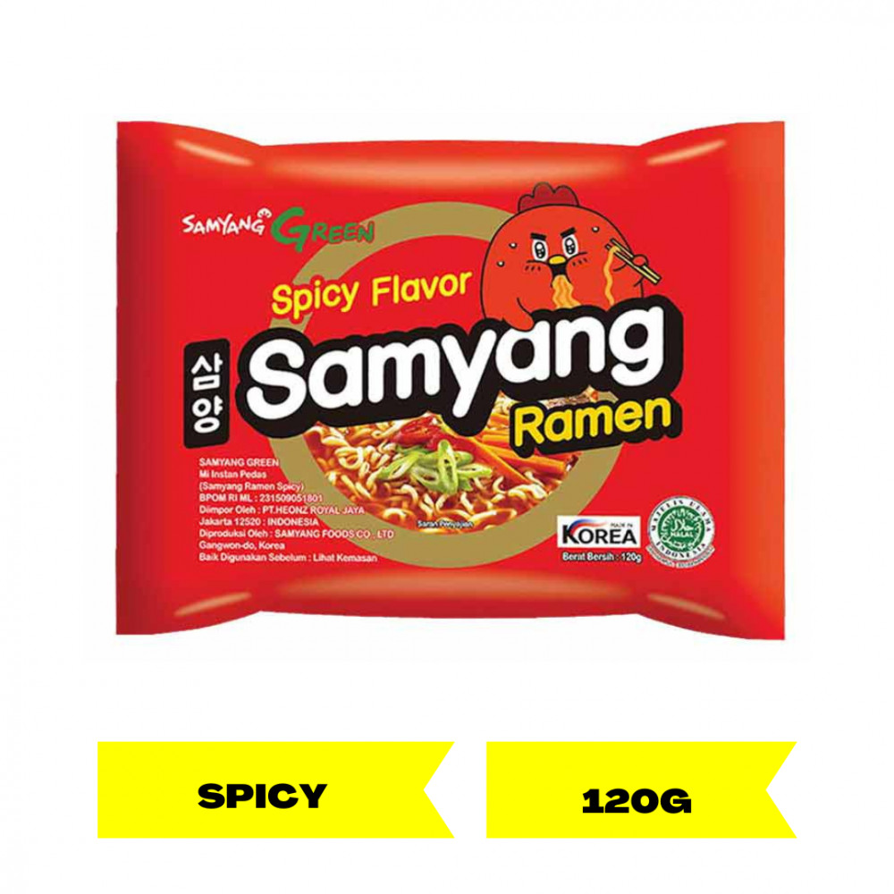 Mega Swalayan - SAMYANG RAMEN SPICY 120G X 40