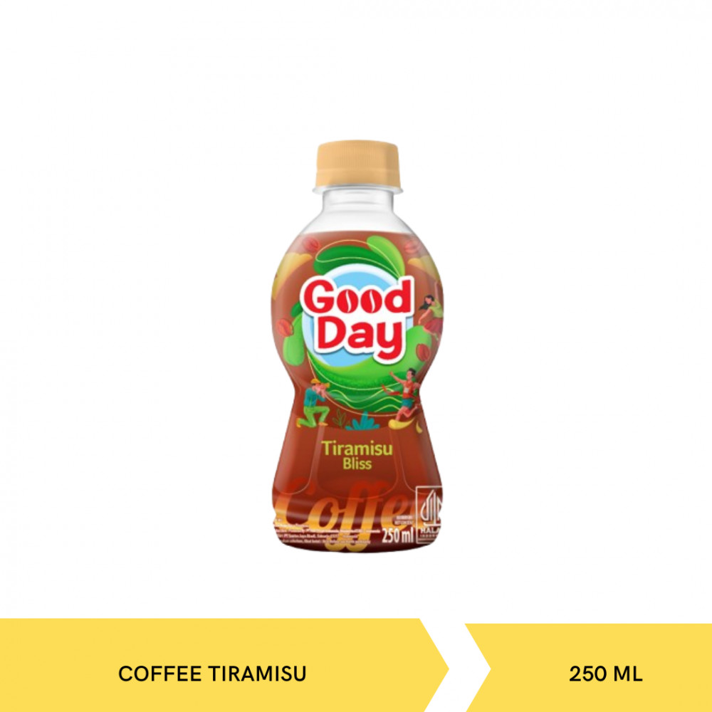 Mega Swalayan - GOOD DAY COFFEE DRINK TIRAMISU 250ML X 24