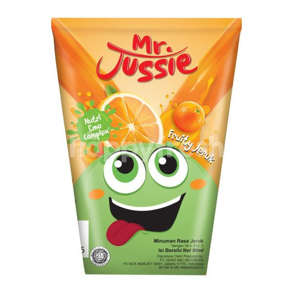 Mega Swalayan - ABC MR JUSSIE FRUITY ORANGE 90ML X 48