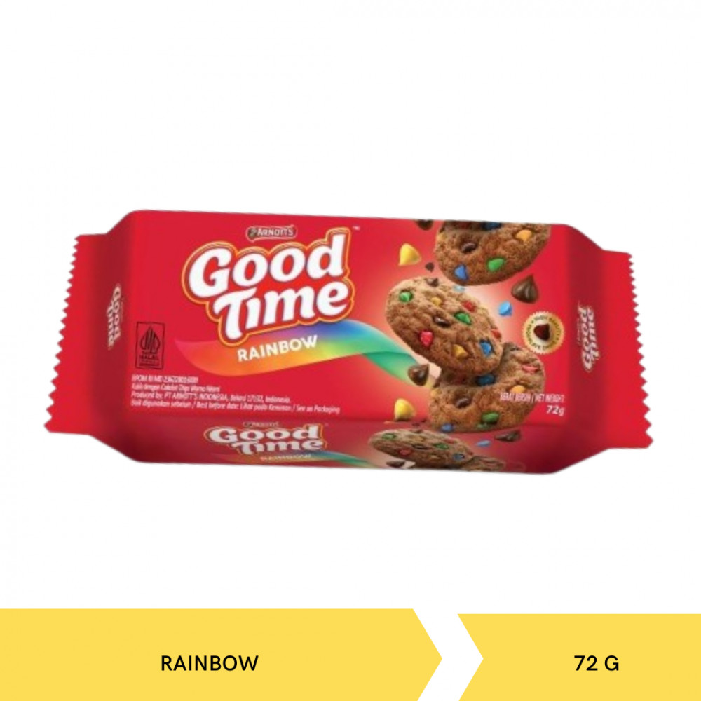 Mega Swalayan - GOODTIME COOKIES RAINBOW 72G X 48