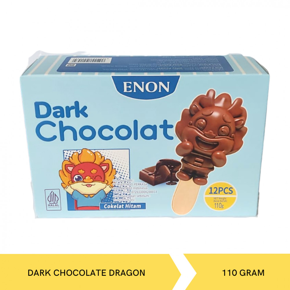 Mega Swalayan - ENON DARK CHOCO DRAGON 110G X 24