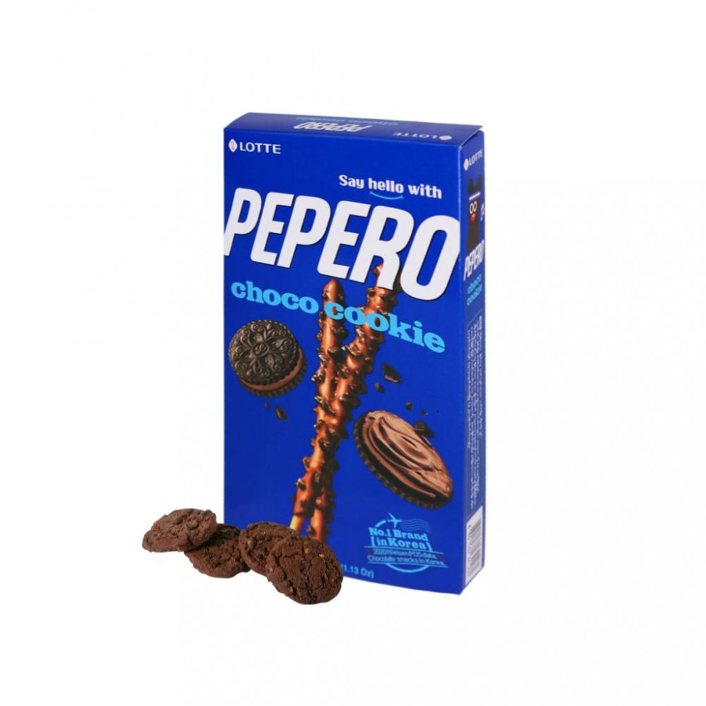 Mega Swalayan - LOTTE PEPERO CHOCO COOKIES 32G