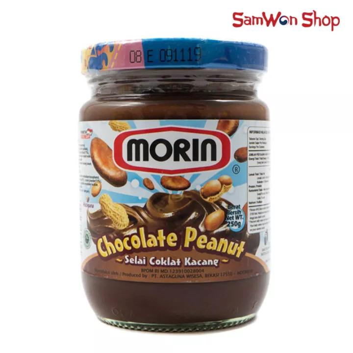 Mega Swalayan - MORIN JAM CHOCO PEANUT 250G X 24