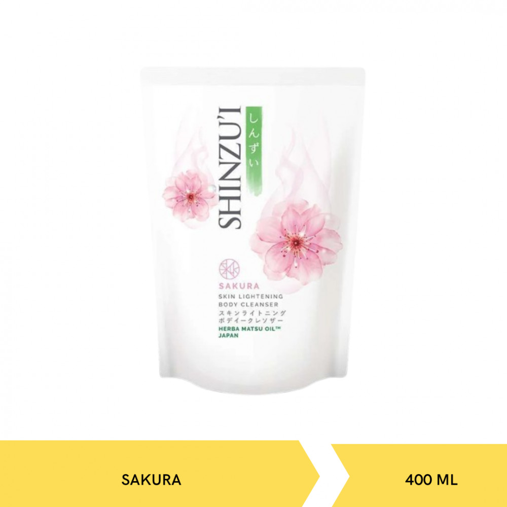 Mega Swalayan - SHINZUI B CLEANSER SAKURA POUCH 380ML X 24