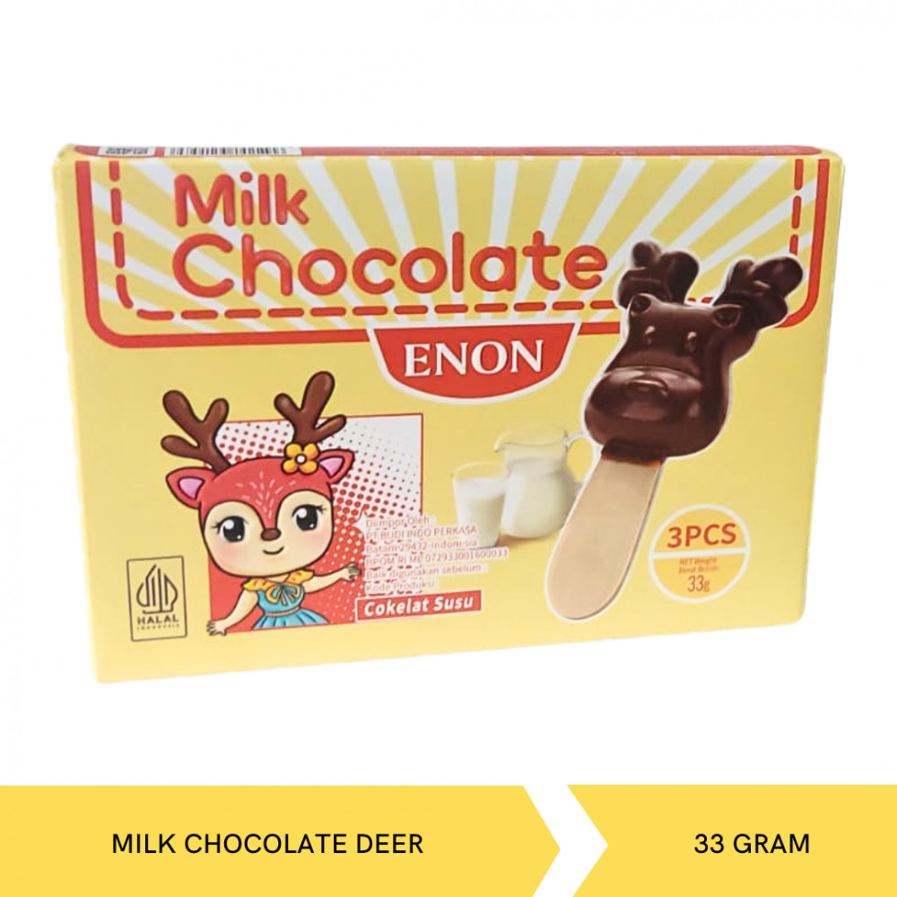 Mega Swalayan - ENON MILK CHOCO DEER 33G X 48