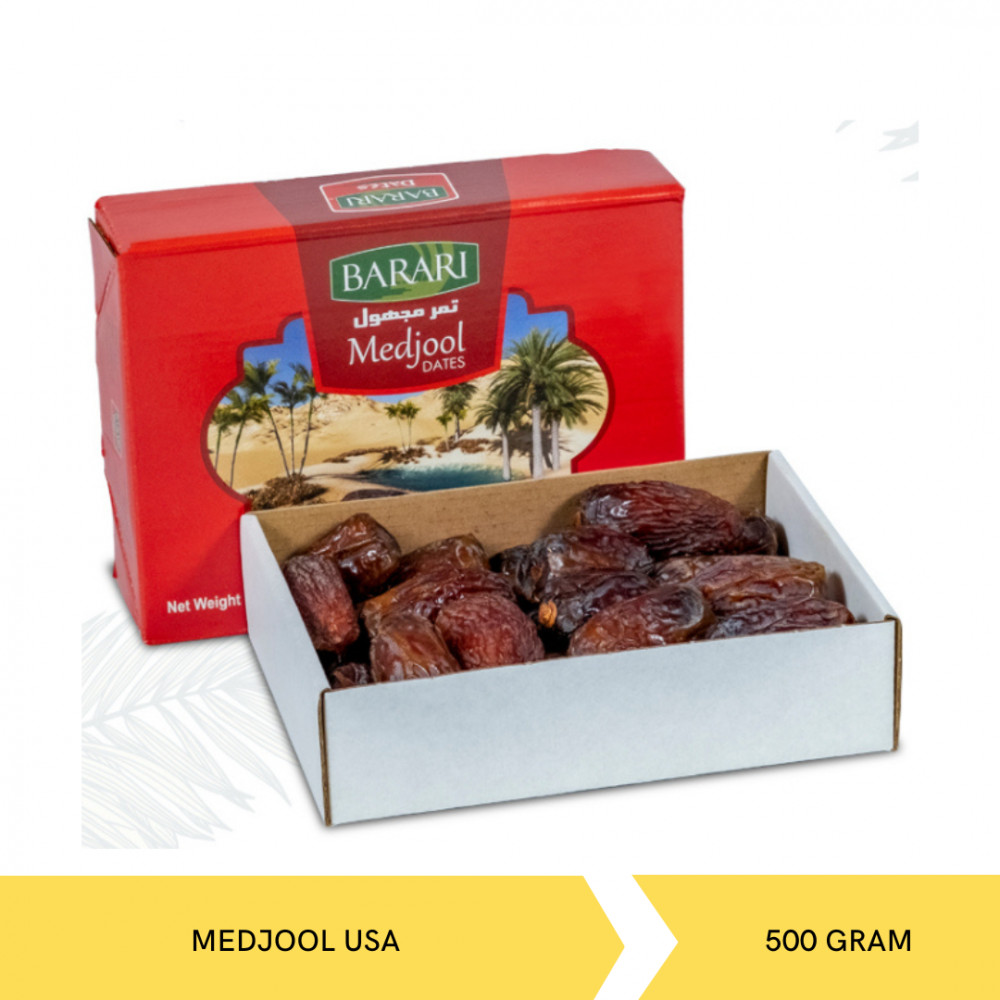 Mega Swalayan - BARARI DATES MEDJOOL USA 500G X 12