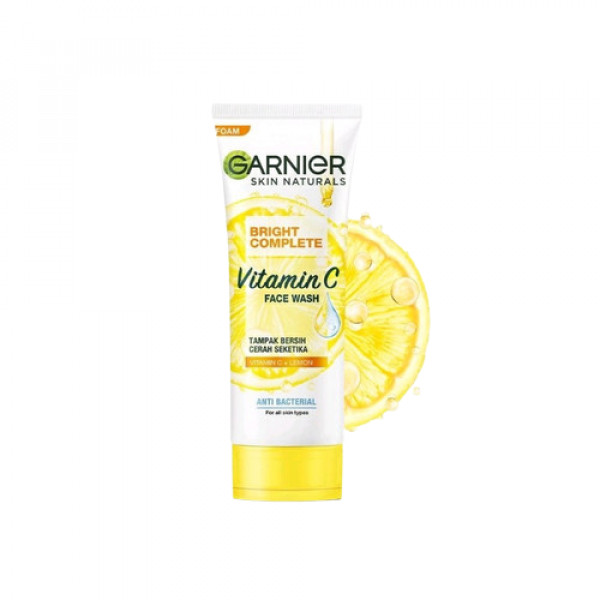 Mega Swalayan - GARNIER BRIGHT COMP VIT C FACE WASH 100ML
