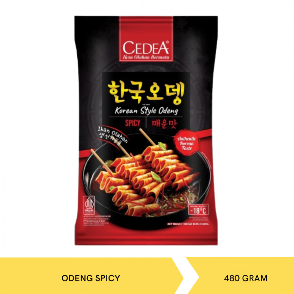 Mega Swalayan - CEDEA KOREAN ODENG SPICY 480G X 16