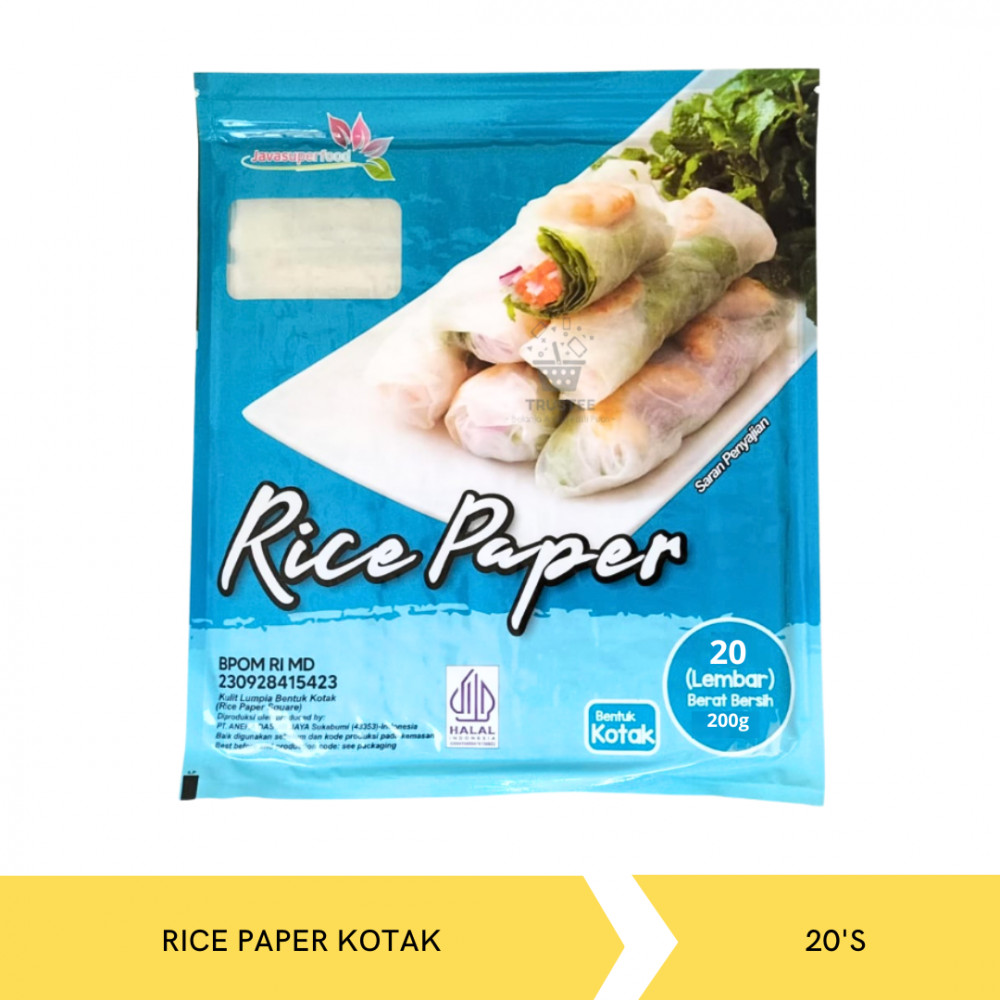 Mega Swalayan - JSF RICE PAPER KOTAK 200G/20`S