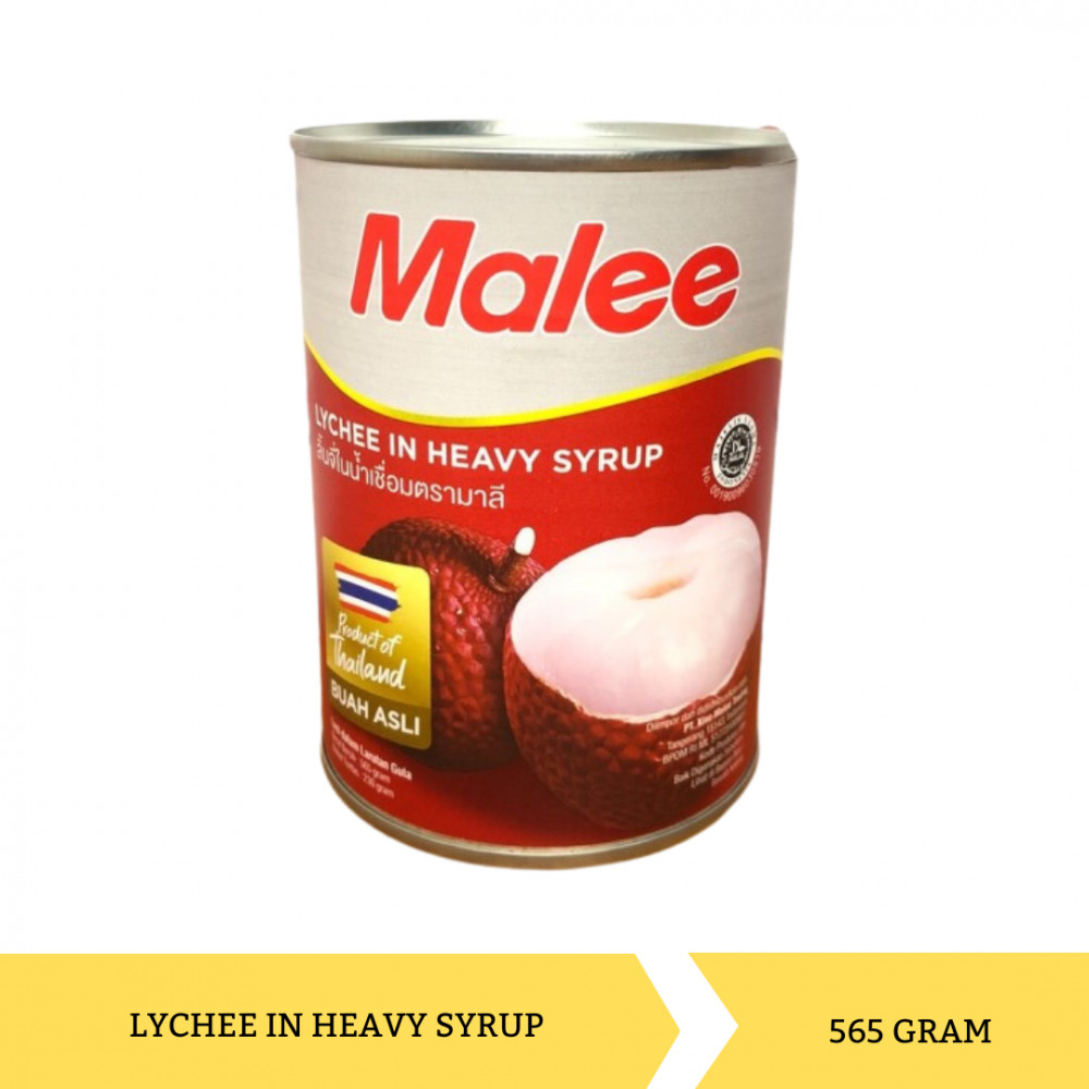 Mega Swalayan - MALEE LYCHEE IN HEAVY SYRUP 565G X 24