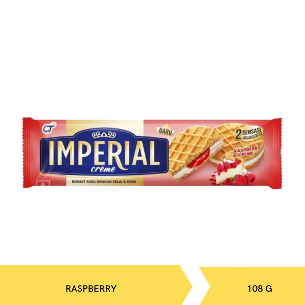 Mega Swalayan - IMPERIAL CREME RASPBERRY 108G X 24