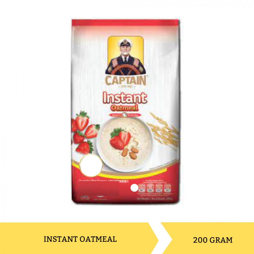 Mega Swalayan - CAPTAIN OATS INSTANT OATMEAL 200G X 40