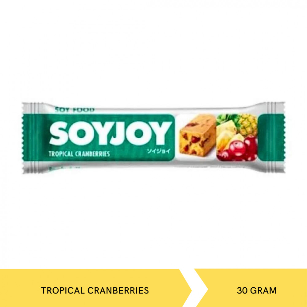 Mega Swalayan - SOYJOY BAR TROPICAL CRANBERRIES 30GX12
