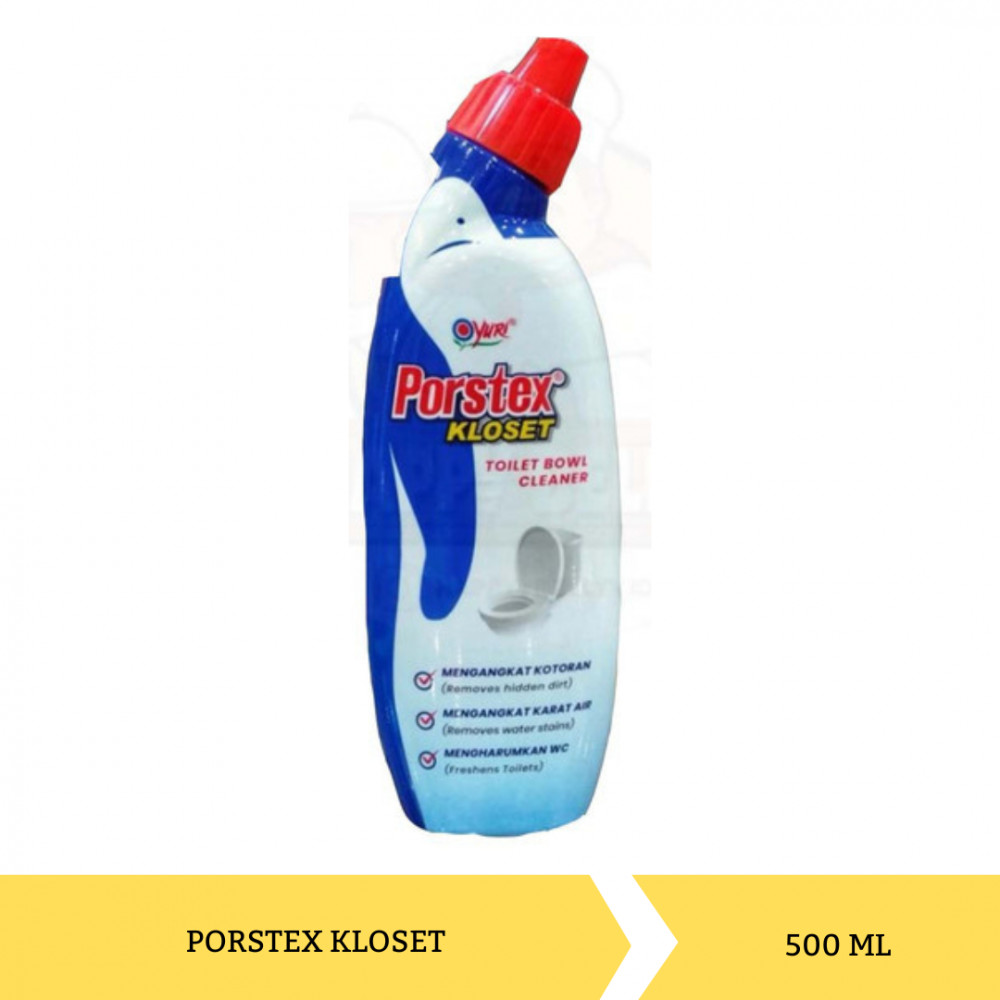 Mega Swalayan - YURI PORSTEX KLOSET 500ML X 12