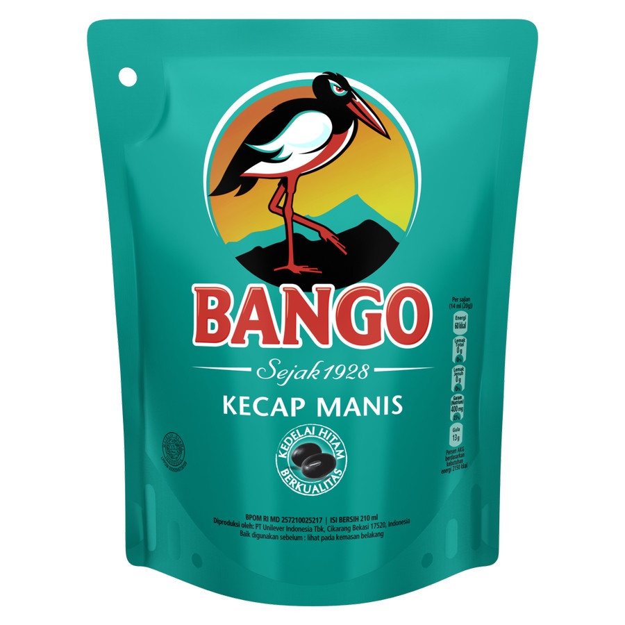 Mega Swalayan - BANGO KECAP MANIS POUCH 265G X 24