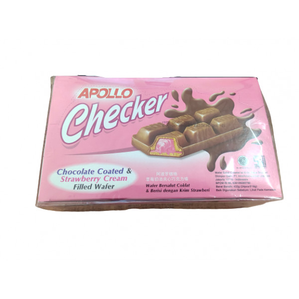 Mega Swalayan - APOLLO CHECKER WFR STRAW KTK 18G/24SX12#1733