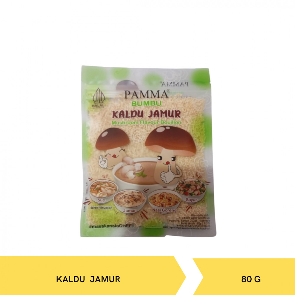 Mega Swalayan - PAMMA KALDU RASA JAMUR 80G