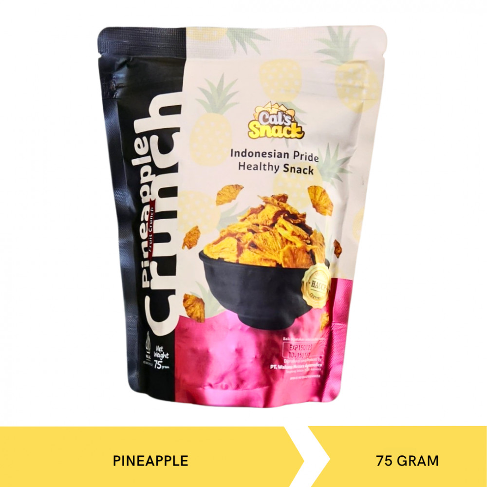 Mega Swalayan - CAL`S SNACK PINEAPPLE 75G X 25