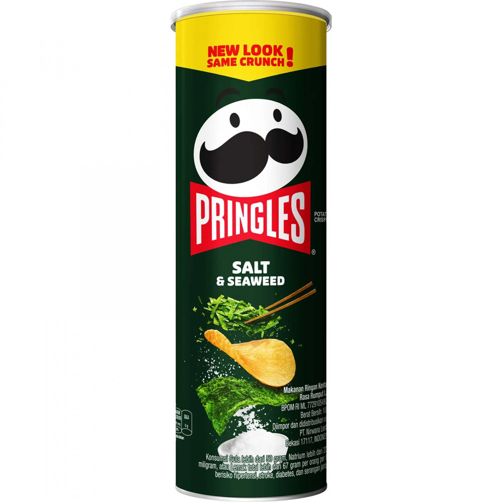 Mega Swalayan - PRINGLES SALT&SEAWEED 107G X 12