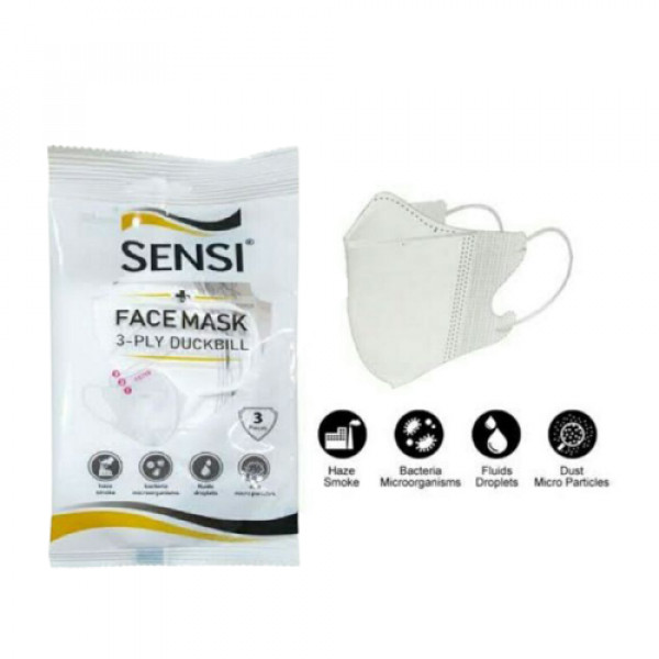 Mega Swalayan - SENSI FACE MASK 3PLY DUCKBILL 3`S