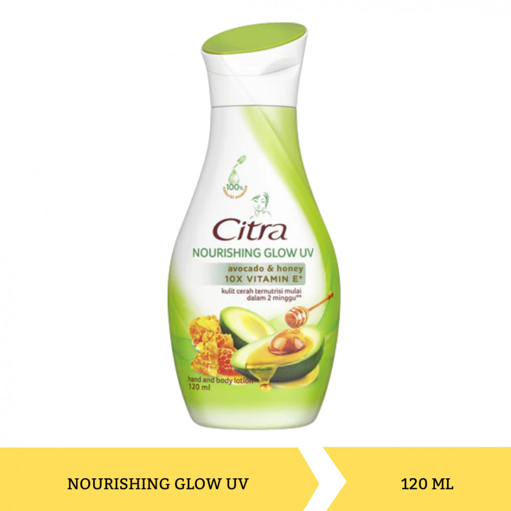 Mega Swalayan - CITRA HBL NOURISHING GLOW UV 120ML