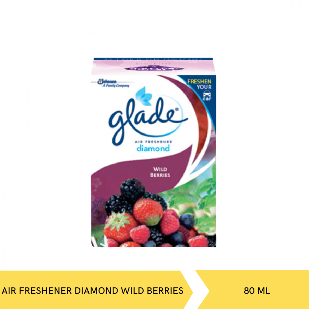 Mega Swalayan - GLADE DIAMOND CAR WILD BERRIES REF 80ML