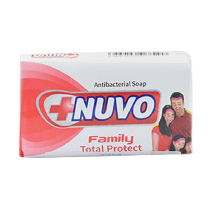 Mega Swalayan - NUVO SOAP FAMILY TOTAL PROTECT MERAH 72G X72