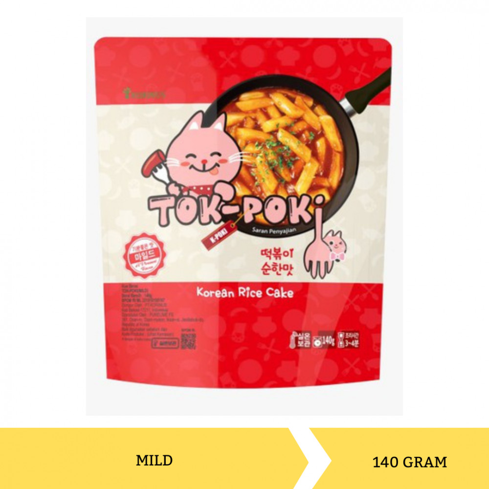 Mega Swalayan - K-BUNSIK TOK-POKI MILD 140G X 30