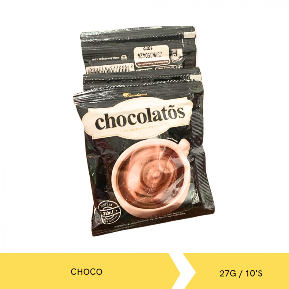 Mega Swalayan - CHOCOLATOS DRINK CHOCO BANDED 27G/10`S X 8