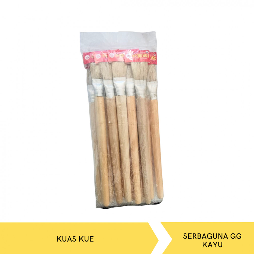 Mega Swalayan - MINCHALI KUAS KUE SERBAGUNA GG KAYU