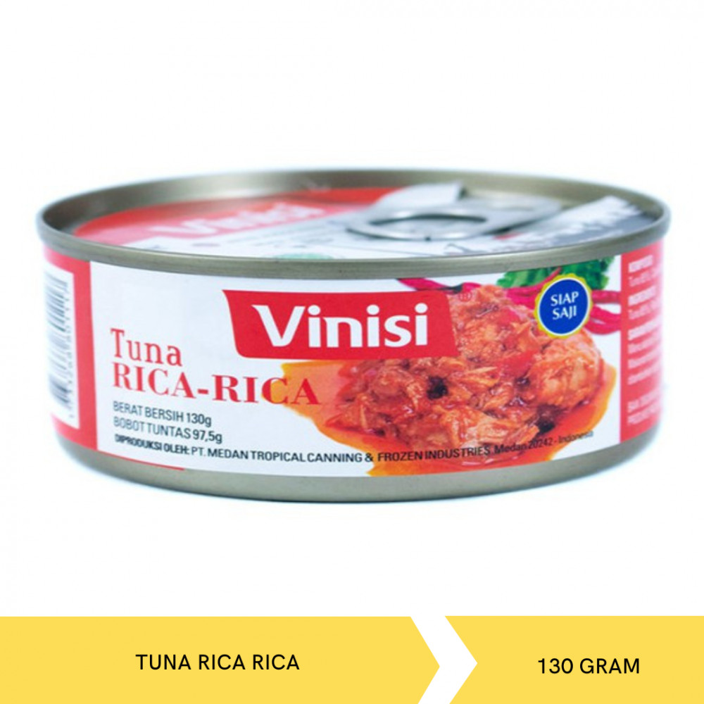 Mega Swalayan - VINISI TUNA RICA-RICA 130G X 24